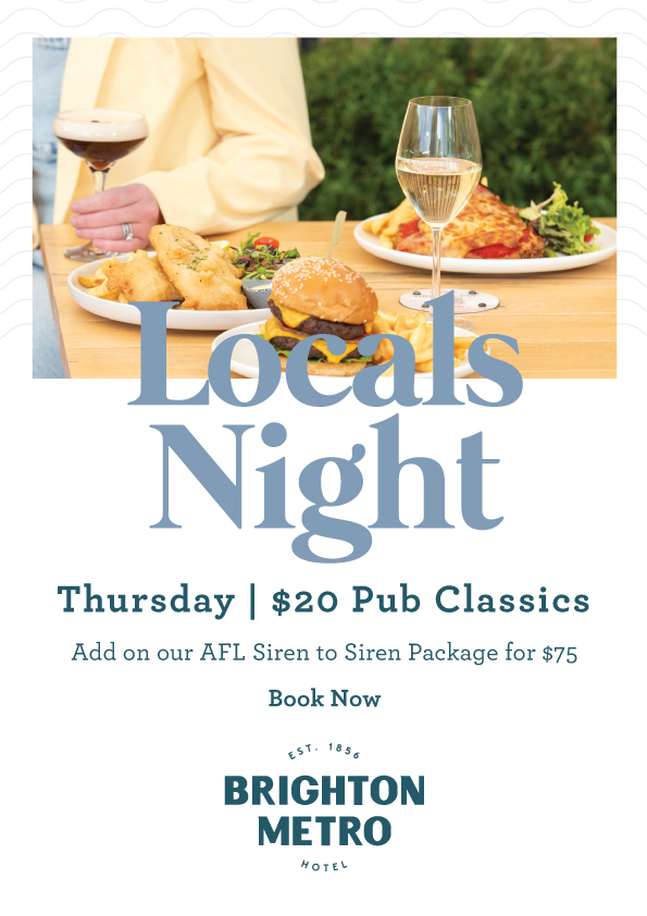 Weekly Specials & Events at Brighton Metro Hotel